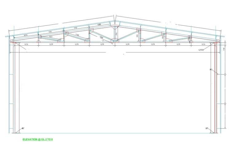 Steel Structure Factory Shed Design - SIRAJ TECH