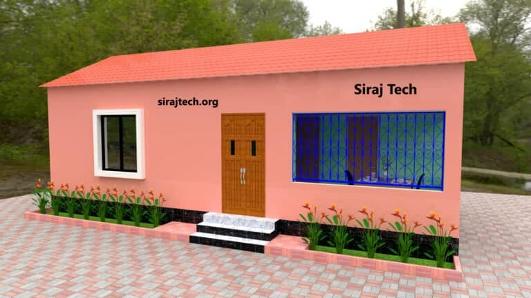 Small house plans in Bangladesh - ২ রুমের টিনের ঘরের ডিজাইন ও খরচ