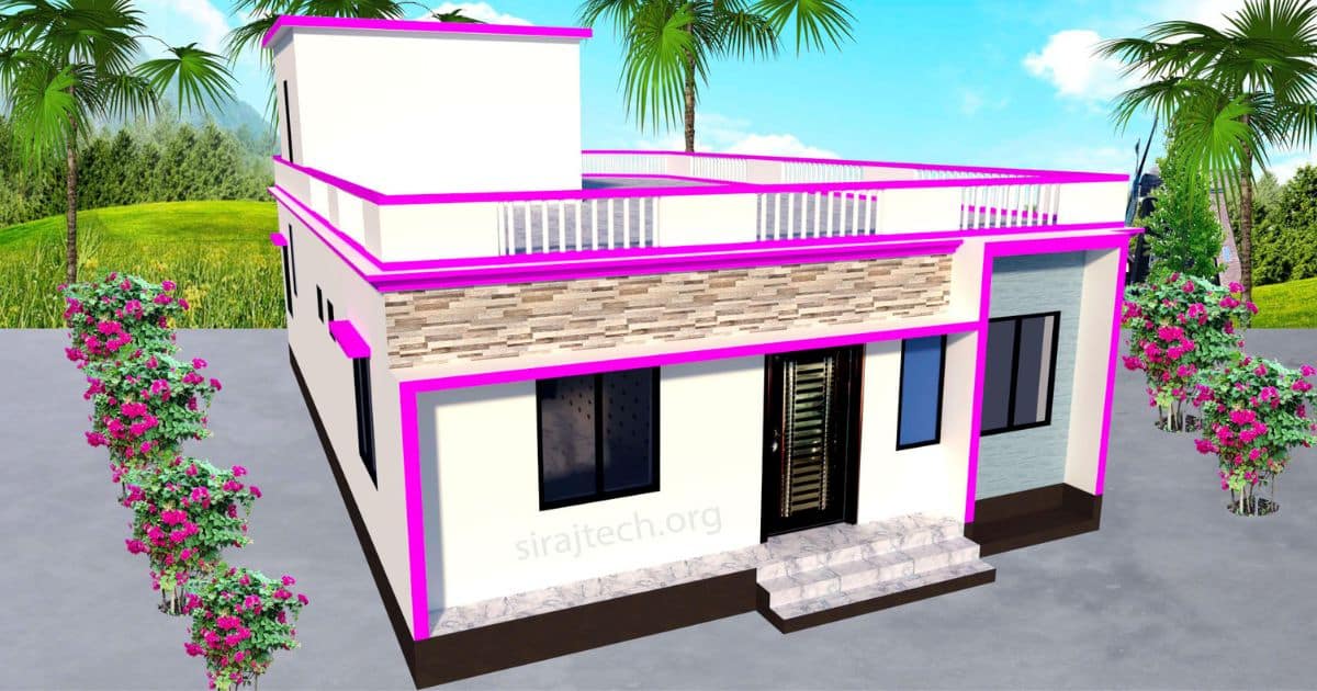 New model house plan - স্বপ্নের বাড়ির ডিজাইন - SIRAJ TECH